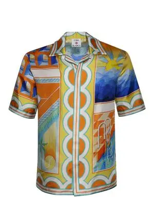 Casablanca Surreal Pool Shirt - Multicolor