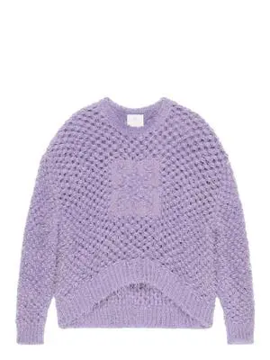 Givenchy 4g Crewneck Sweater - Lavender