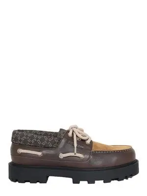 Givenchy Storm Boat Shoes - Chocolate