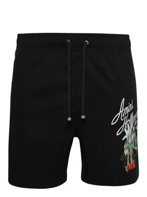 Amiri Hollywood Swim Trunks - Black