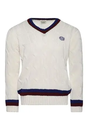 BODE Tennis Sweater - Cream