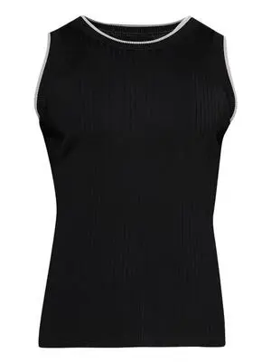 Amiri Ribbed Tank Top - Black