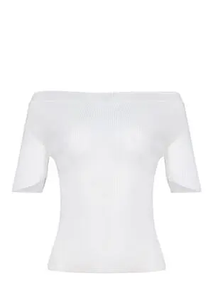 Khaite Nadine Top - Optic White