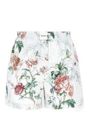 ATTICO Floral Print Shorts