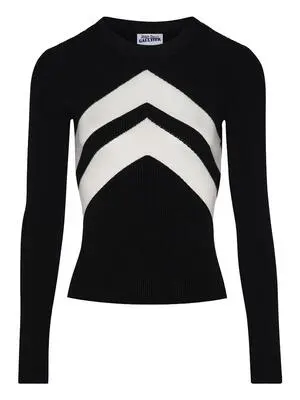 JEAN PAUL GAULTIER Top With Transparent Chevron