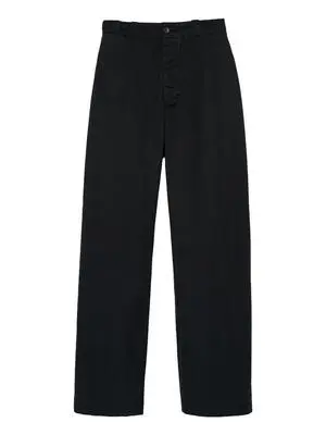 THE ELDER STATESMAN Workwear Norm Pant - Black