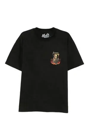 MELT Printed T-shirt - Black