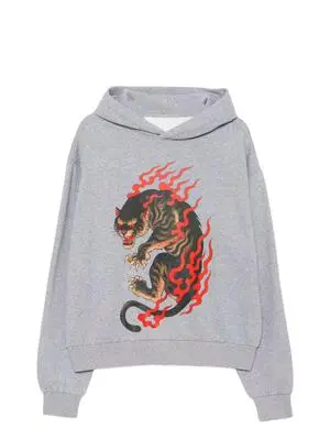 MELT Printed Hoodie - Grey