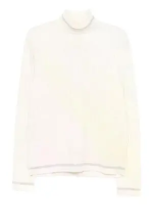Eleventy Cable-Knit Jumper Neutrals