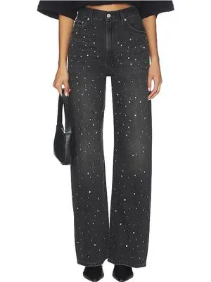 LEVI'S Ribcage Wide Leg Jeans - Dazzle Me Smoke