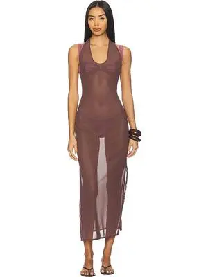 FAE Ava Maxi Dress - Espresso