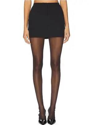 Line & Dot X Derrick Mini Skirt - Black