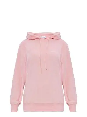 Hunza G Terry Cotton Sweatshirt - Pink