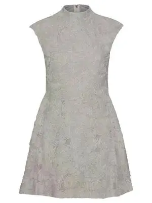 Remain Birger Christensen Floral-patterned Mini Dress - Grey