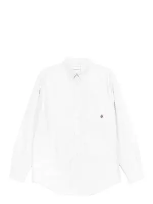 Drole De Monsieur La Chemise Oxford Shirt - White
