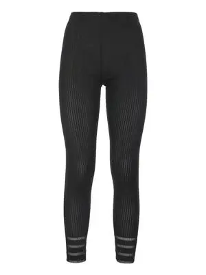 Issey Miyake Ribbed Leggings - Black