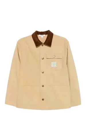 SPORTY & RICH Gaia Corduroy-collar Jacket - Brown