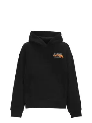 Amiri Logo-print Hoodie - Black