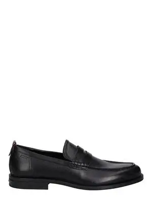 Hugo Band-detail Loafers - Black
