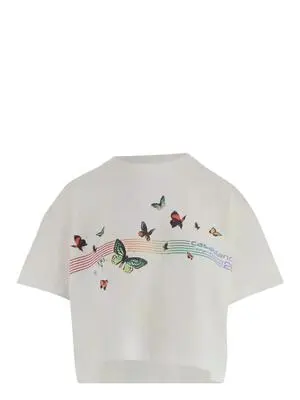 Casablanca Logo-print T-shirt - White