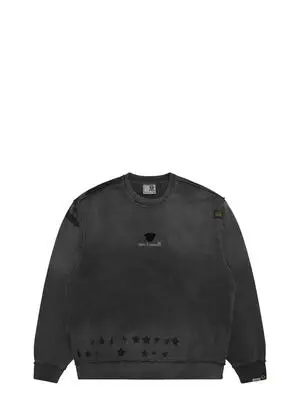 AAPE BY *A BATHING APE® Crew-neck Sweatshirt - Black