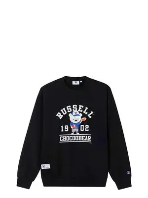 CHOCOOLATE Graphic-print Sweatshirt - Black