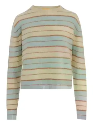 GUEST IN RESIDENCE Striped Crew-Neck Sweater