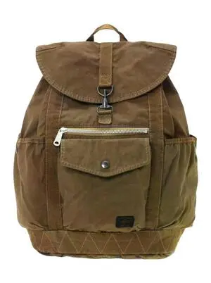PORTER-YOSHIDA & CO Flap-pocket Backpack - Brown