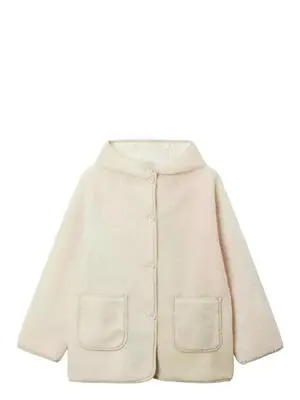B+AB Patch-pocket Hooded Coat - Neutrals