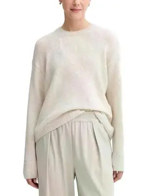 Marc O'polo Crew Neck Knitted Sweater - Neutrals