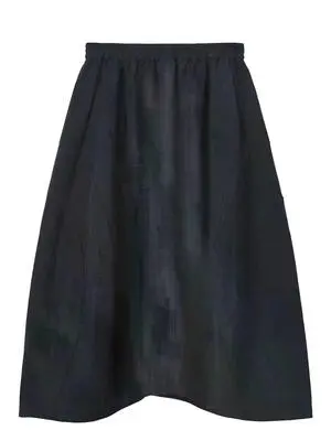 TOUT A COUP Pleated Skirt - Blue