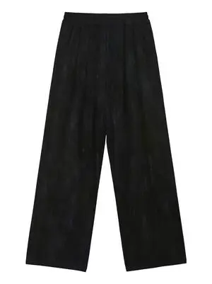 B+AB Elasticated-waistband Trousers - Black