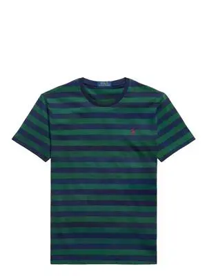 Polo Ralph Lauren Striped-pattern Crew-neck T-shirt - Green