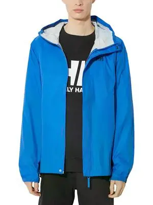 Helly Hansen Lightweight Zipped Hooded Jacket - Blue