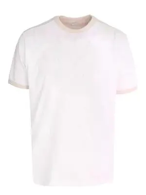 Eleventy Contrast Trim T-shirt - White
