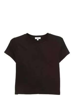 AGOLDE Adine Shrunken T-shirt - Brown