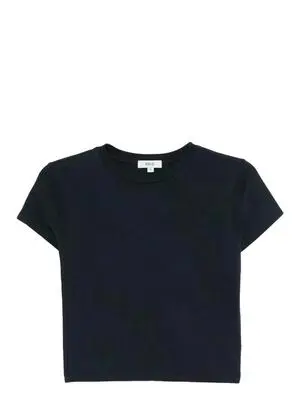 AGOLDE Adine Shrunken T-shirt - Blue