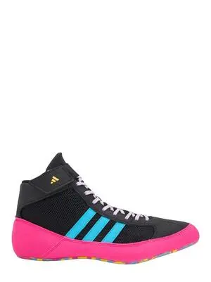 Adidas Hvc Lace Up Sneakers - Core Black/signal Cyan/yellow