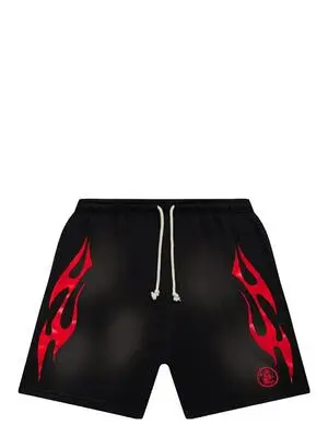 HELLSTAR Flame Short - Black/red