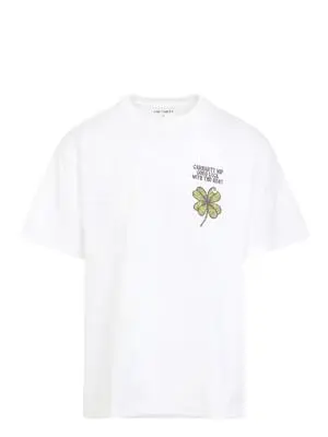 Carhartt Work In Progress S/s Clover Graphic T-shirt - White