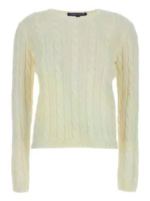 Ralph Lauren Cable-knit Crewneck Sweater - Neutrals