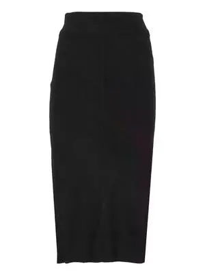 THOM KROM High-rise Zip Skirt - Black