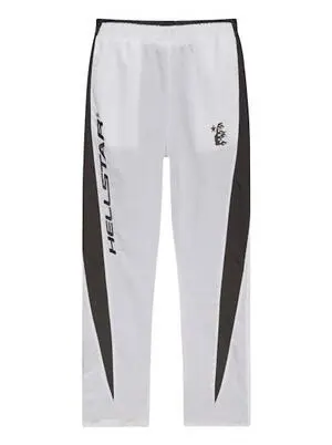 HELLSTAR Side Stripe Track Pant - White