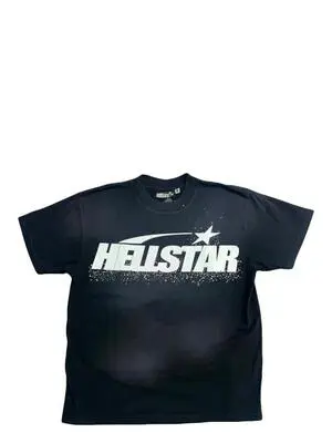 HELLSTAR Classic Rhinestone T-shirt - Black
