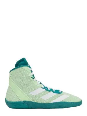 Adidas Adizero Wrestling Shoes - Semi Green Spark/purple Team