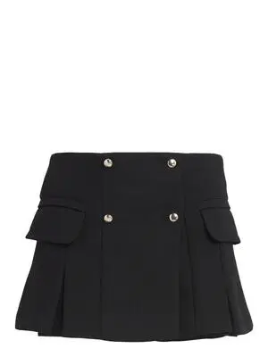 Maje Tailored Mini Skirt - Black