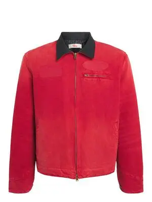 CHERRY LOS ANGELES Canvas Work Jacket - Red