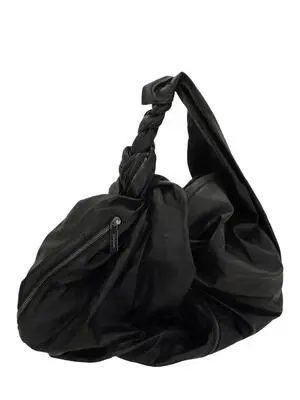 Yohji Yamamoto Twisted-handle Shoulder Bag - Black
