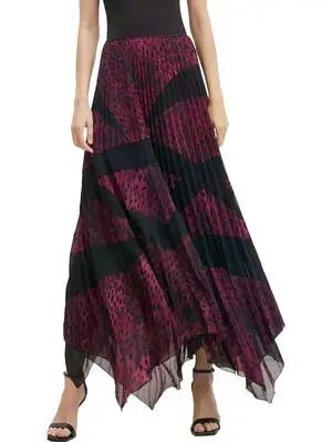 PINKO Pleated Maxi Skirt