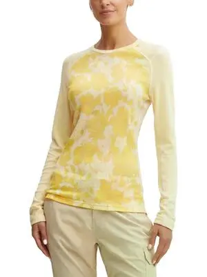 HELLY HANSEN Floral Print Base-Layer Top
